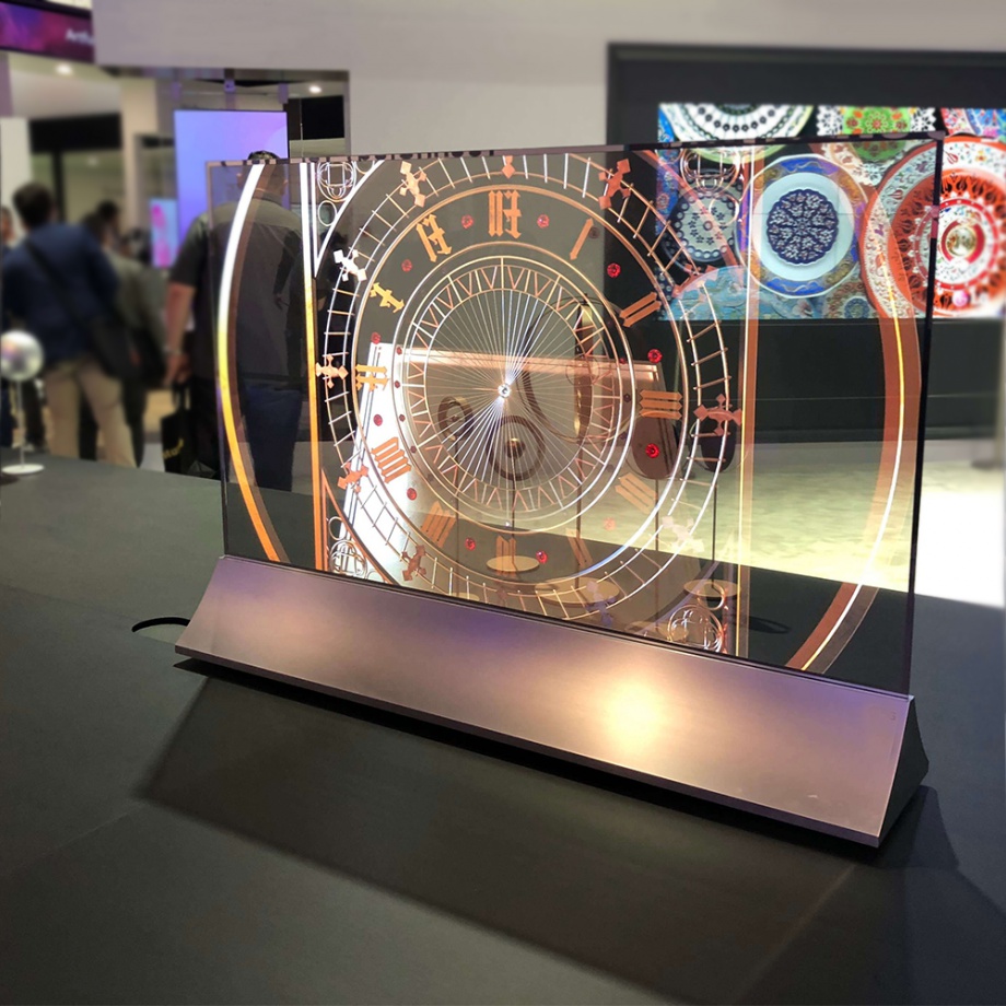 KB55T10 55inch transparent oled displays commercial display | Dongguan ...