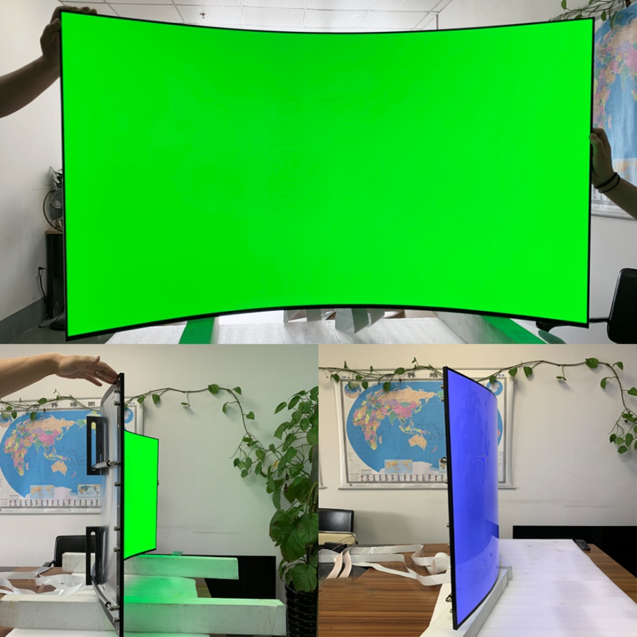 KB55V1 Flexible Curved OLED Display OLED Video Wall Adjustable Frame ...