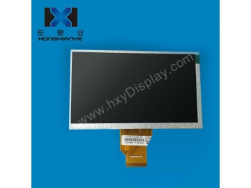 HX070CPT30MIPI2.6-97 7 inch 30Pin MIPI interface LCD display 250 brightness 1024*600 resolution ...