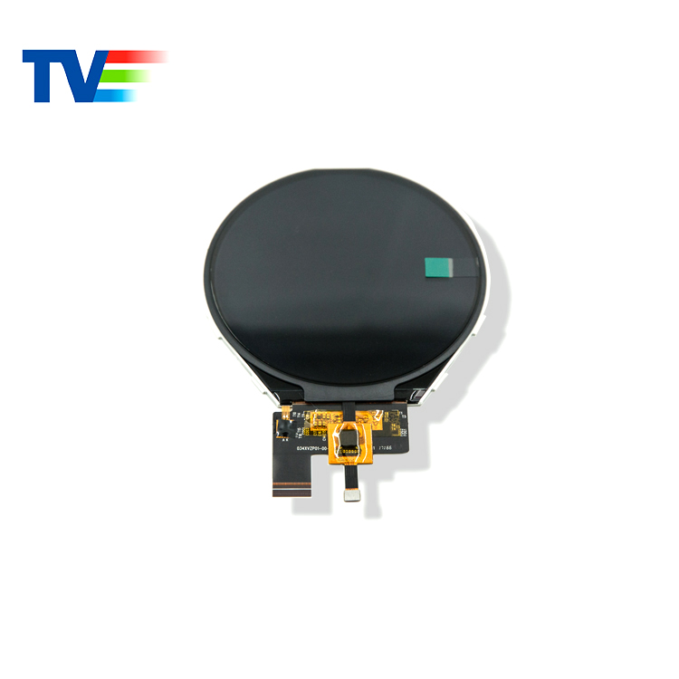 TVT0340A—CP (with Capacitive Touch)3.4 Inch 800x800 Round TFT LCD Circular Display Module ...