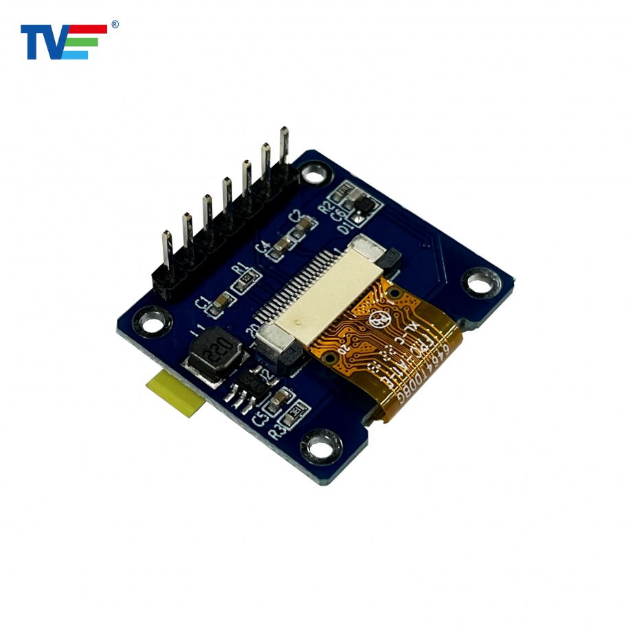 TVO6464A3—F-PCB 0.6 inch 64*64 IPS PMOLED with PCB controller board ...