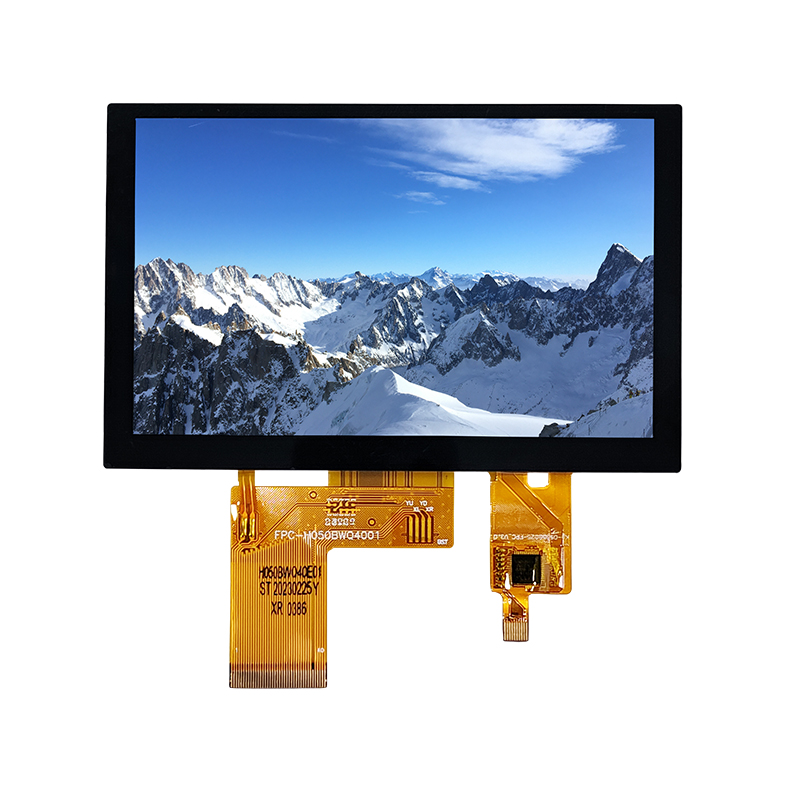 H050BWQ40E3513-CT5 5-inch LCD screen 480 × 272 resolution RGB interface ...