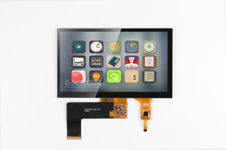 EX07045-C04+CT03 7.0inch TFT display , 800*480, TN LCD, 380cd/m² ...