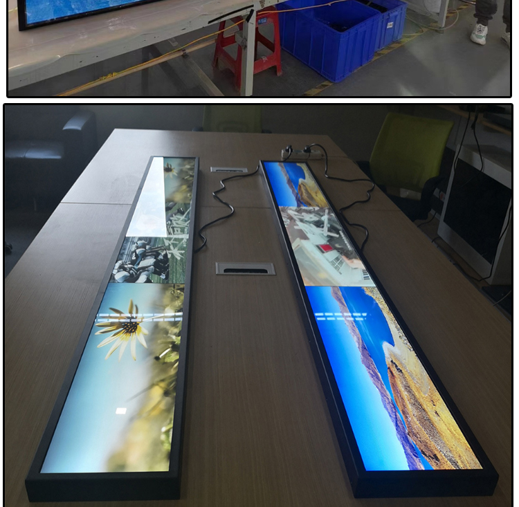 HT348HDL-500 34.8 inch LCD, 40 CUT 1/5, 1920*270, option 4K 3840*1440 ...