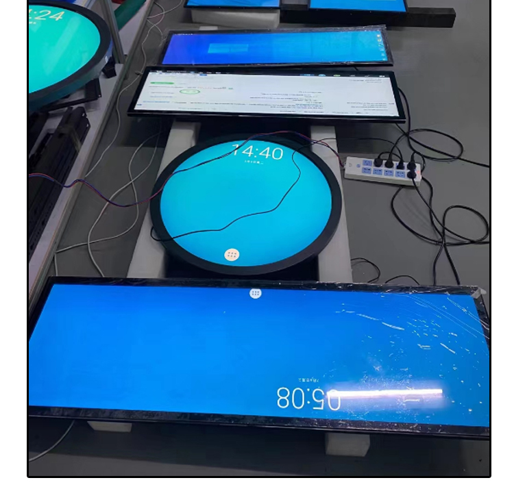 HT348HDL-500 34.8 inch LCD, 40 CUT 1/5, 1920*270, option 4K 3840*1440 ...