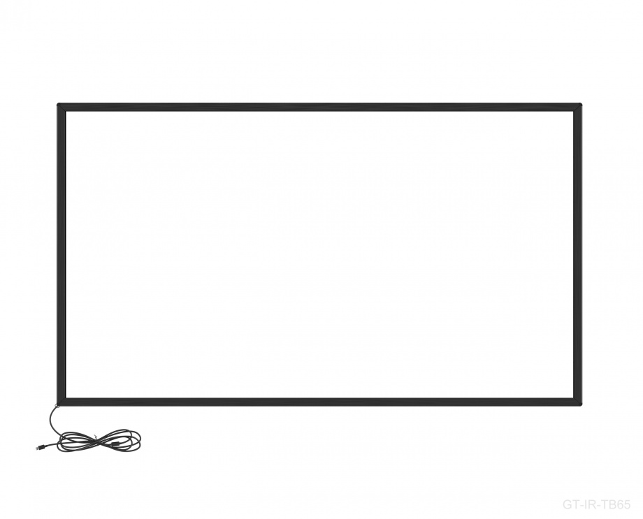 GT-IR-TB65-1 65 Inch Infrared Touch Frame , TB Series for TV, 16:9, USB ...