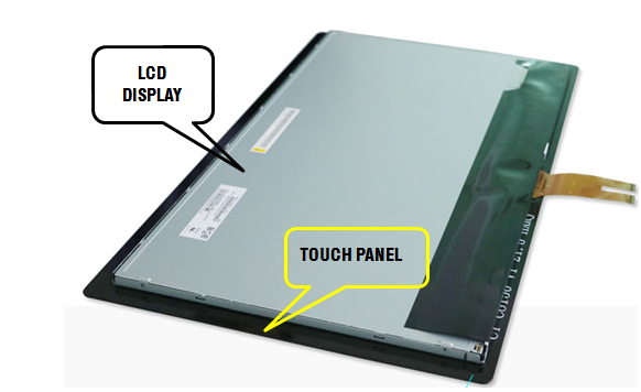 HB-GG1531A-V01 15.3 inch G + G Optical Full Lamination CapacitiveTouch Screen SIS9250 + 9202 USB ...