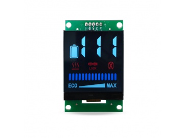 JDA0201-20008A1 Va Segment Code Liquid Crystal Display Custom instrumentation LCD segment code ...