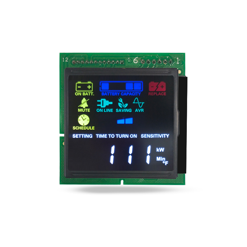 JDA0301-19101A1 VA Segment Code Liquid Crystal Display Custom instrument LCD segment code screen ...