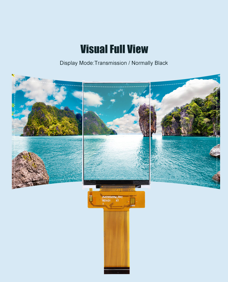 PV0355B7Z0 3.5inch Portrait Screen, HVGA display, 2000nits, High ...