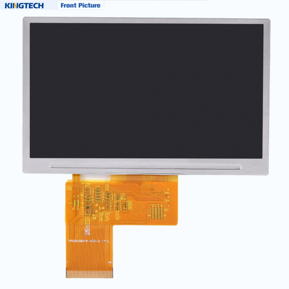 PV043WQ-CTNC4001 4.3inch Portrait Screen, 480x272(WQVGA), TTL interface ...