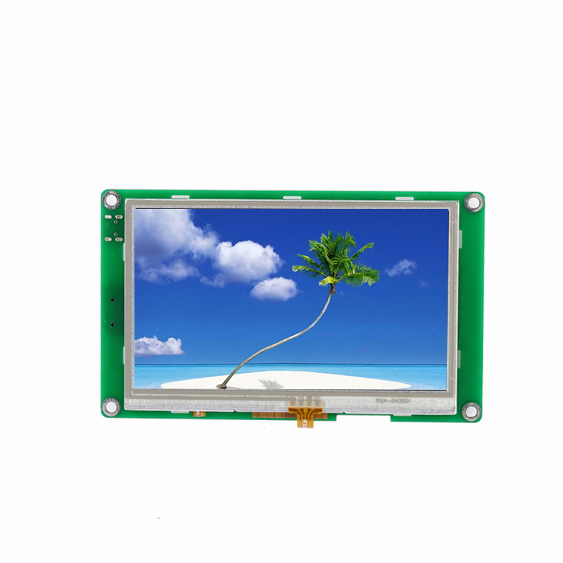 PVS043480272R001R 4.3inch 480x272 Resolution UART Serial HMI display ...
