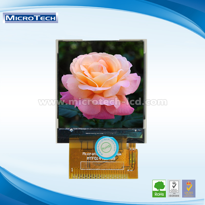 MTF0144SN-09 1.44inch, 128x128, 23pins MCU I/F, Microtech 262K color ...