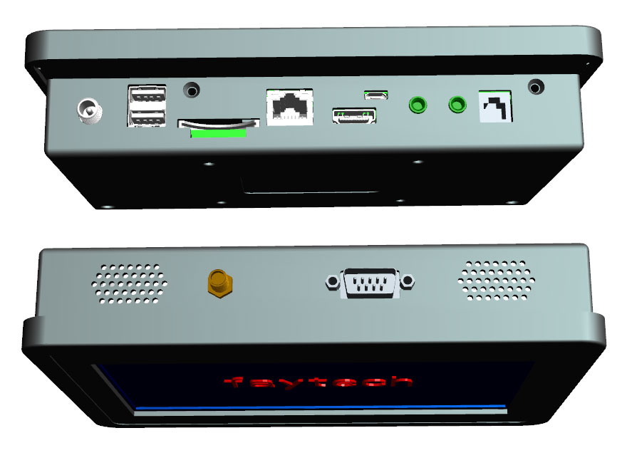 FT07V40CAPOB 7″ Embedded Android Touch Panel PC (ARM V40) with capacitive touch 1024×600 IP65 ...