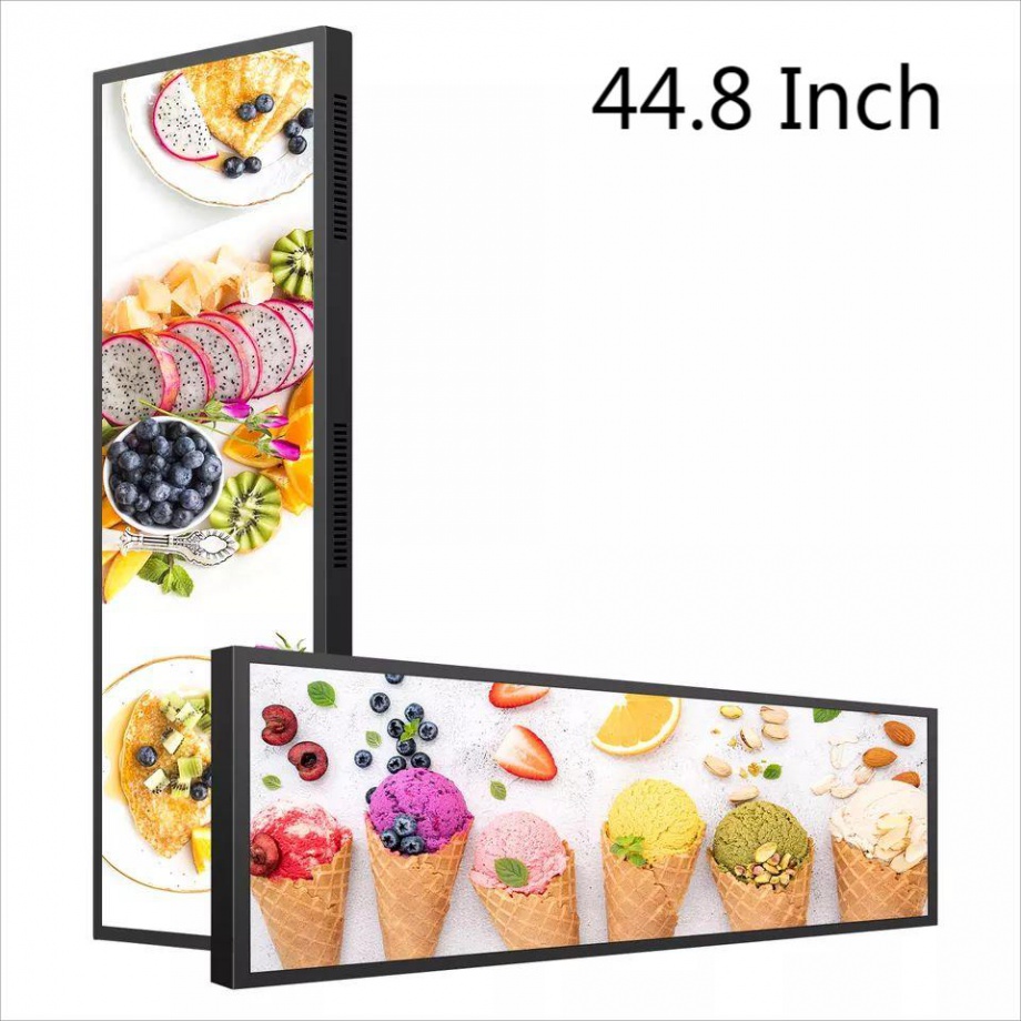 YFHD448QSM01 44.8 inch cutting bar Stretched Bar LCD display, 1920x540 ...