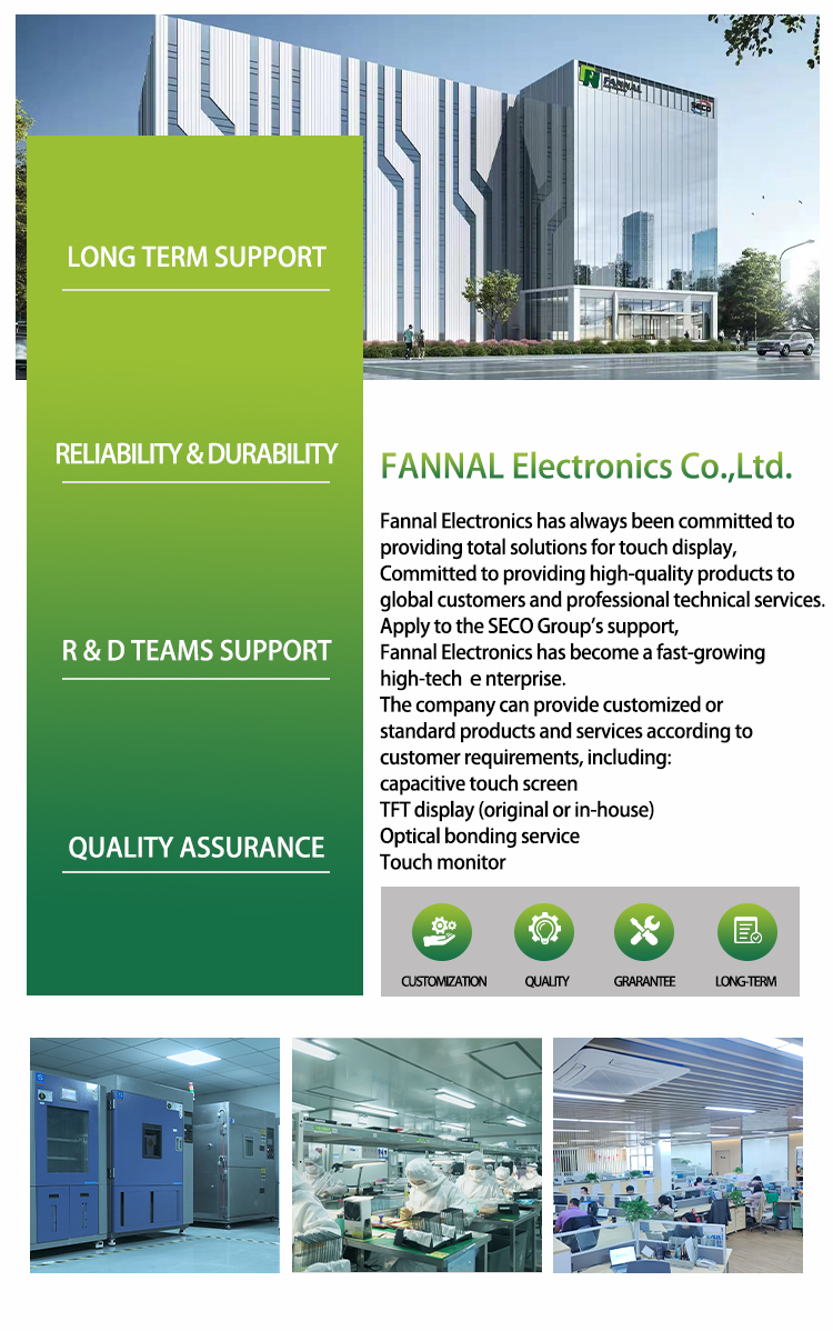 FN0700002 7"capacitive screen G+G 15:9 USB multi-touch Industrial ...