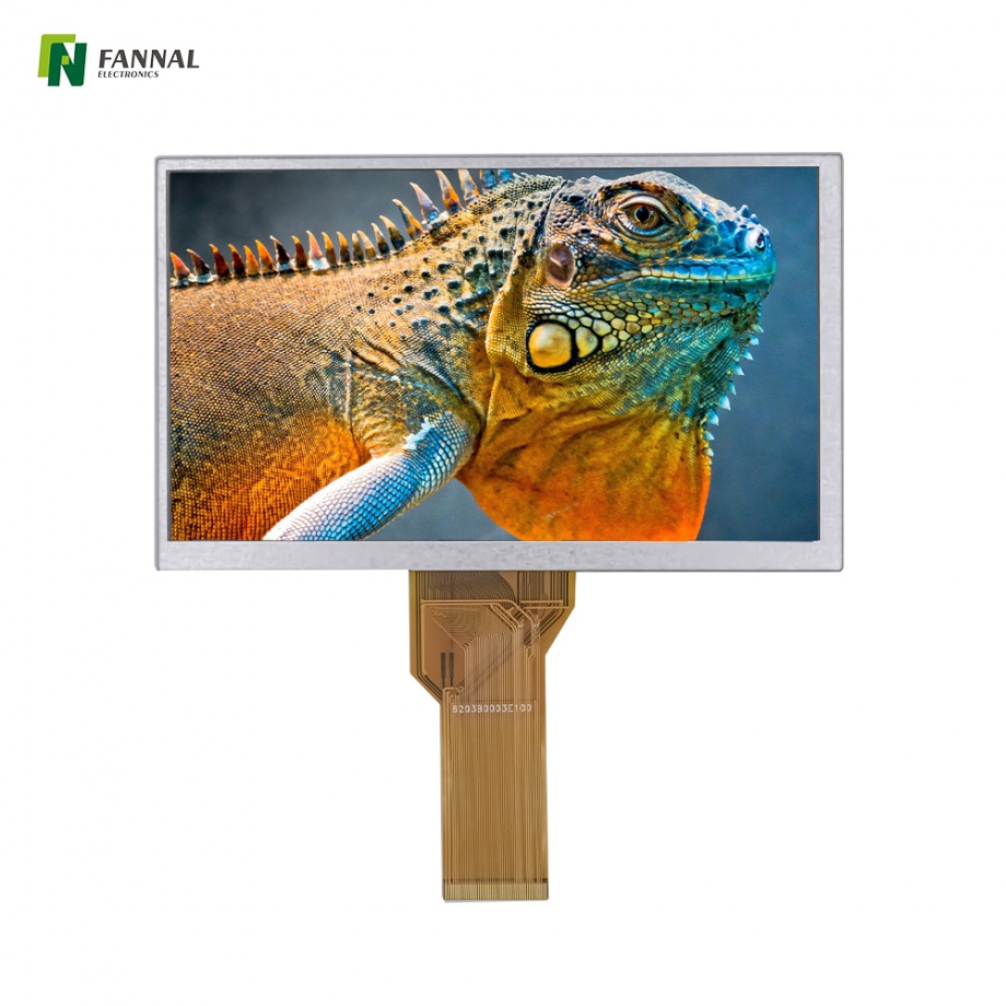 FN0700D003A 7-inch Industrial TFT LCD, 800x480, High Brightness , 950cd ...