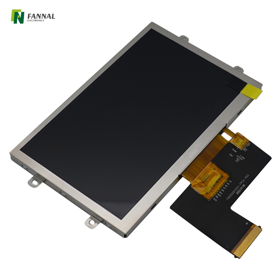 FN0500D030A 5-inch TFT LCD, 800x480, IPS LCD, 1000cd/m², 40PINS, RGB | FANNAL Electronics Co., Ltd.