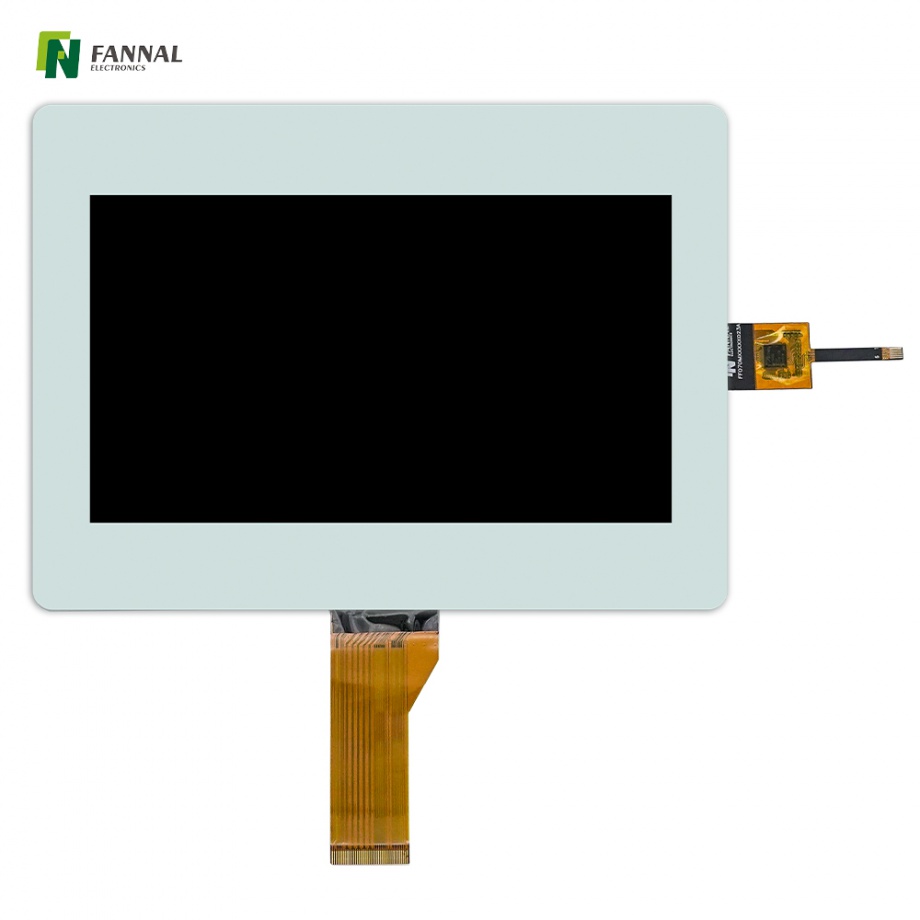 FN0700001 7"capacitive screen G+G 16:9 I²C multi-touch Industrial ...