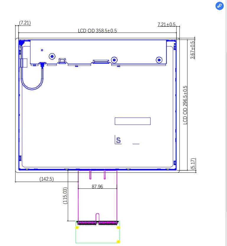 G170EG01_V1-KTCTP-A 17 inch touch screen module 1280*1024 350 ...