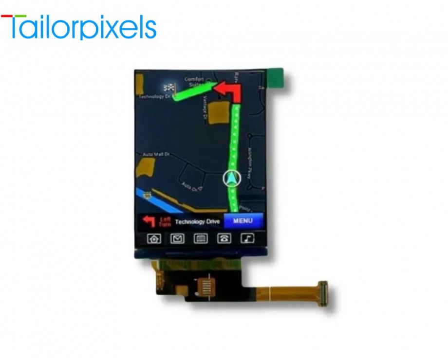 TTH288BVS-01 2.88 inch IPS Display, TFT LCD, MIPI Interface, High Resolution, 480x640 Pixels ...