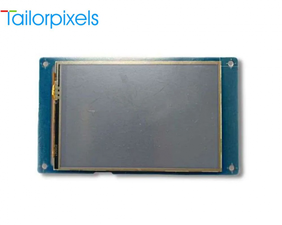 TBZ035R320480-01 3.5 inch UART LCD, Smart Display, TFT TN LCD, with Resistive Touch Panel, 320× ...