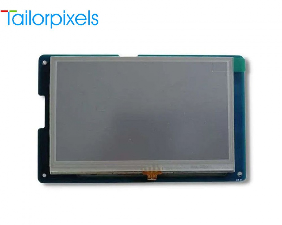 TBZ043R480272-01 4.3 inch UART LCD, Smart Display, TFT Module, TN LCD, with Resistive Touch ...