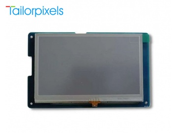 TBZ043R480272-01 4.3 inch UART LCD, Smart Display, TFT Module, TN LCD, with Resistive Touch ...