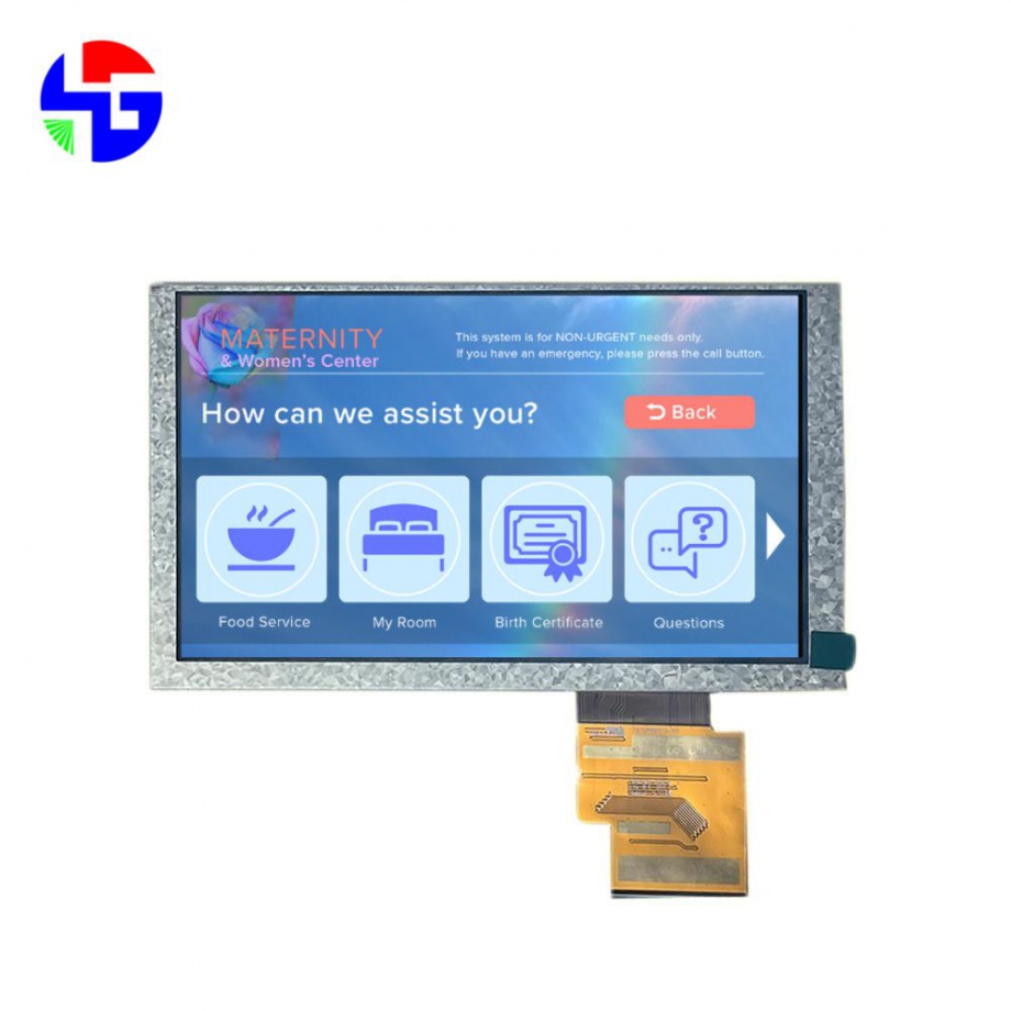 HG062WV003 6.2 inch LCD Display, RGB, 800x480 Pixels, TN, 6 O’clock | Shenzhen Hongguang Display ...