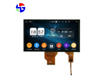 HG070WV035T01 7.0 inch TFT LCD Display, Capacitive Touchscreen, RGB, 800x480, 800 Luminance ...