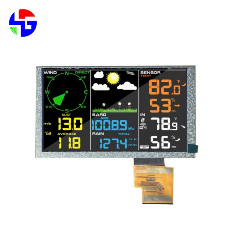 HG062WV006 6.2 inch TFT LCD, Sunlight Readable Display, 800x480 Pixels ...