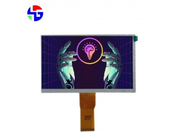 HG070WV031 7.0 inch TFT LCD Display, 6 O’clock, 800x480, 50PINS, LVDS, 800cd/m² | Shenzhen ...