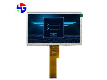 HG070WS013 7.0 inch TFT LCD Display, LVDS, IPS, 1024x600, 500 Brightness | Shenzhen Hongguang ...