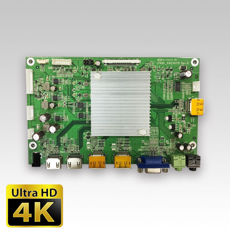AD-0095 eDP / V-By-One 4K2K AD Board, VGA / HDMI /Display Port Input ...