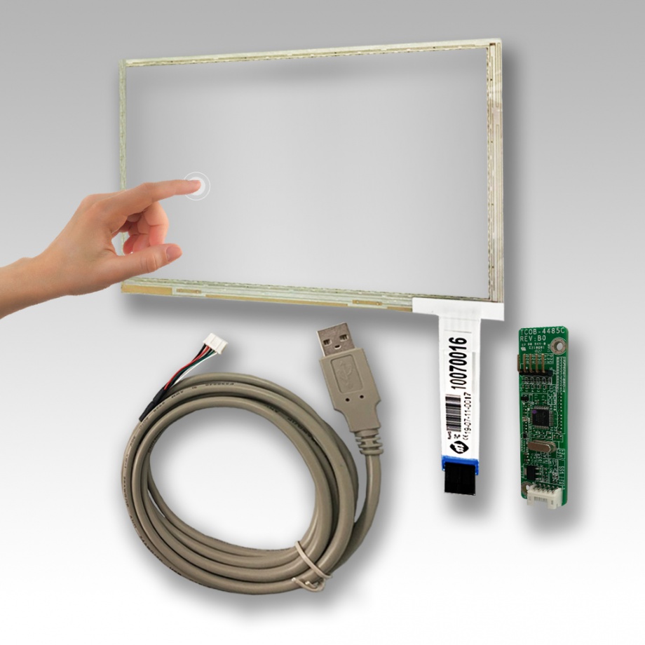 B070R5U-E02 7" RTP Touch, F/G Structure, EETI IC, COB Type, USB Interface | Taiwan Screen ...