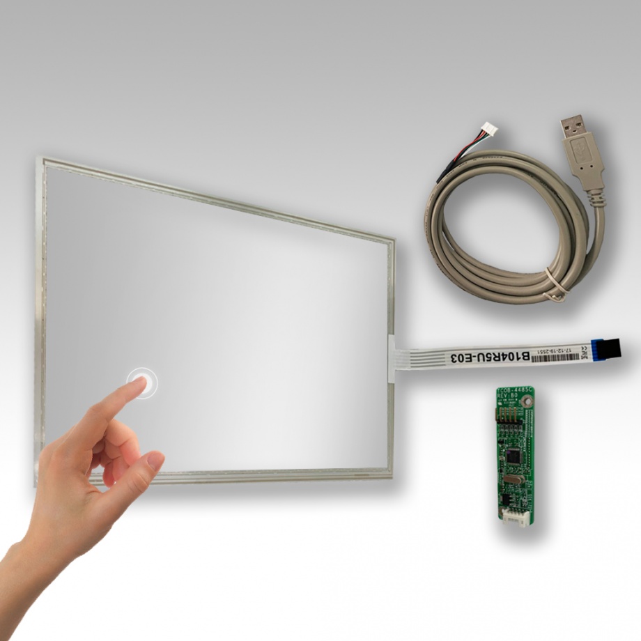 B104R5U-E03 10.4" RTP Touch, F/G Structure, EETI IC, COB Type, USB Interface | Taiwan Screen ...