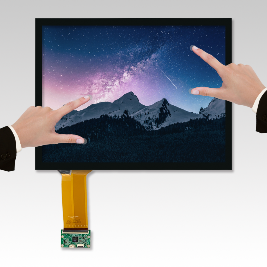 F150PET-Z06 15"PCAP Touch Display, 1024x768, 350nits, B/L 50Khr, LVDS ...