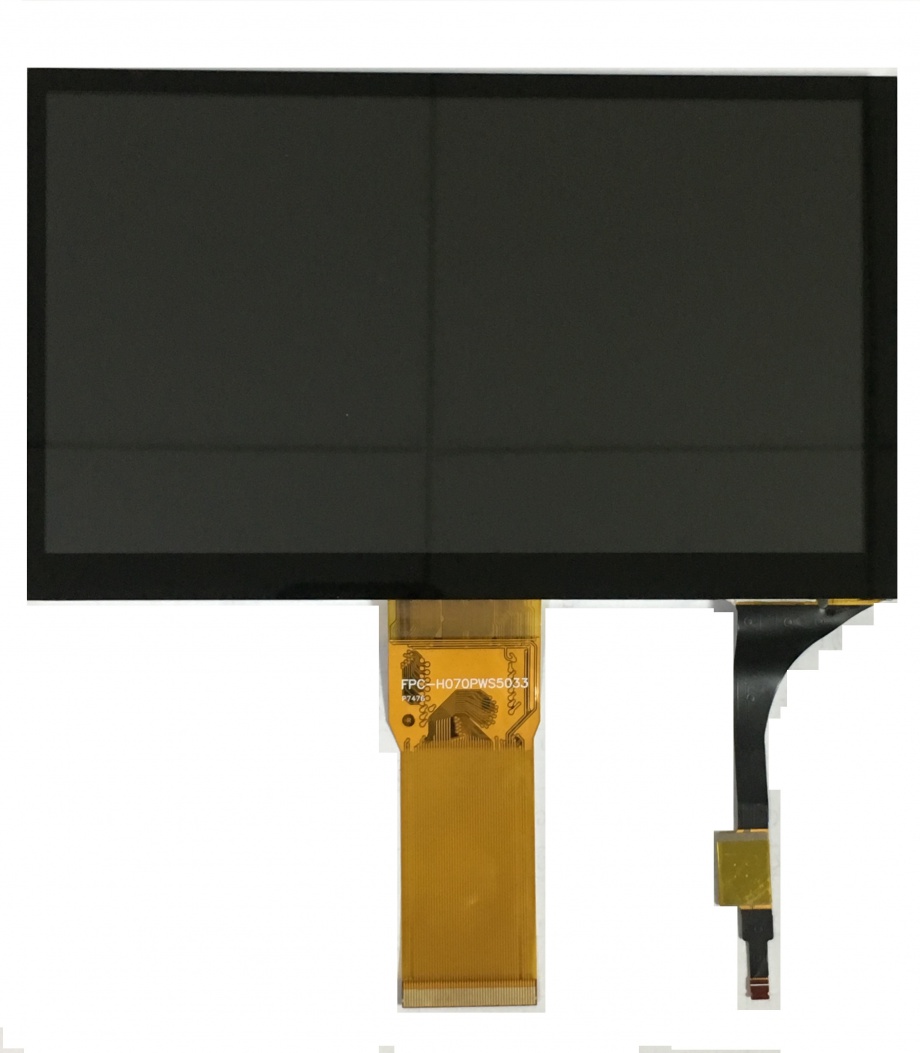 JH070C06-03B 7inch TFT display, 1024*600 350cd/m², 50PINS, TTL ...