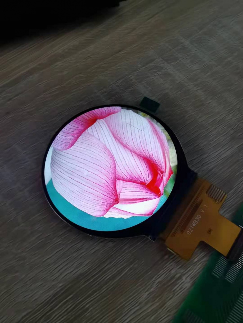 JW021P4041-20A 2.1 "TFT LCD, 480*480, IPS LCD, 500 brightness, 39PINS, RGB/SPI, Handheld ...