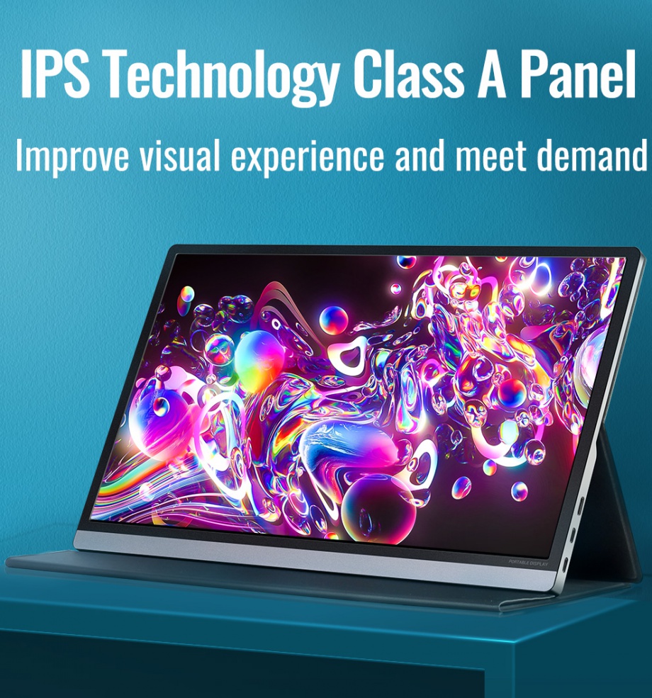 156UC-4K Portable monitor, 15.6-inch 4K portable monitor, Type-C one ...