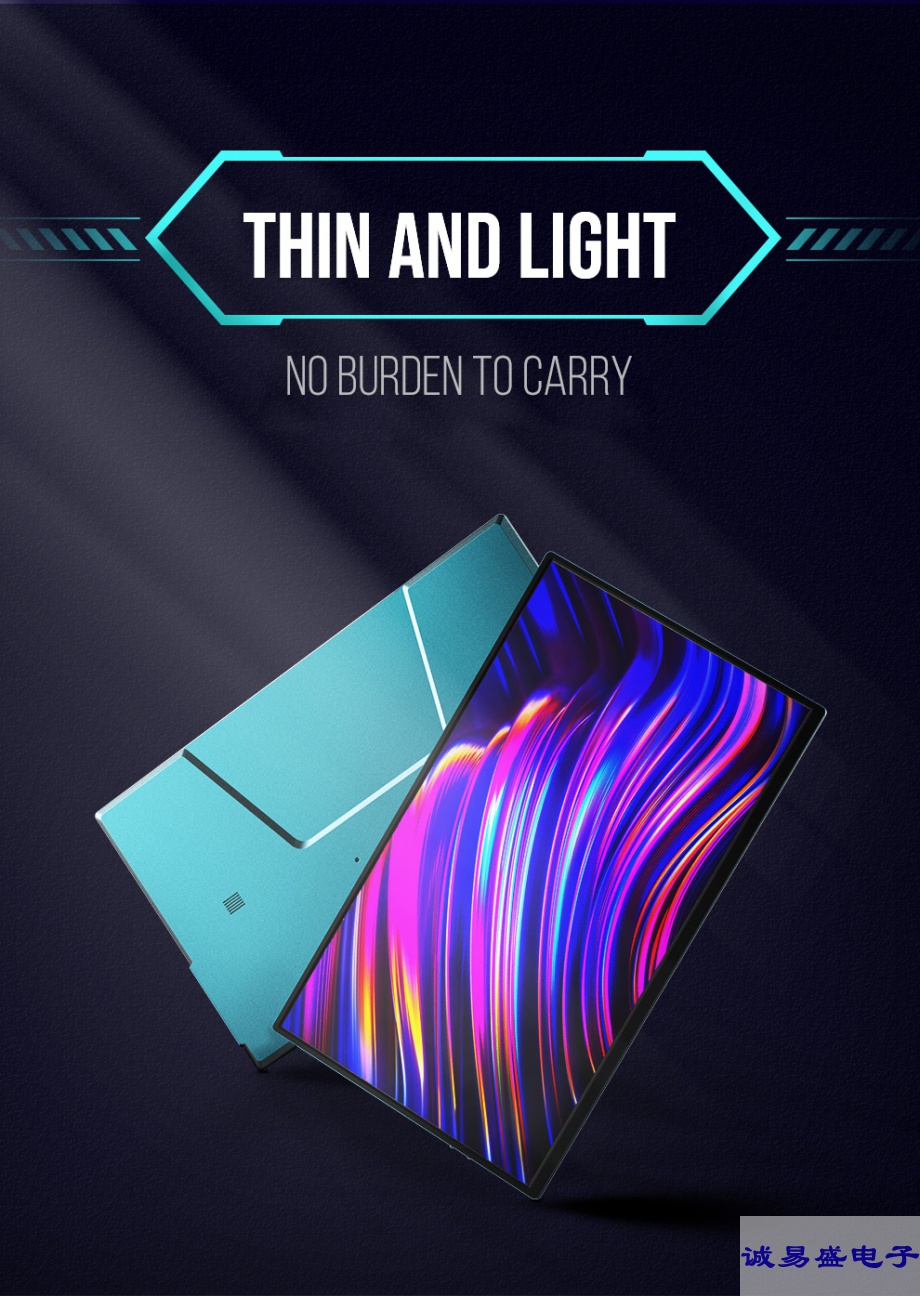 173FC 1080 portable monitor, 17.3 inch portable monitor, PS4 portable ...