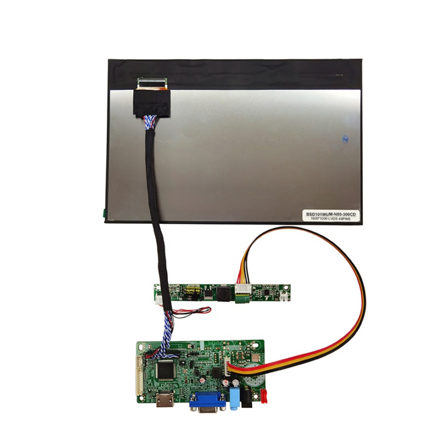 BSD101WUM-N80-300CD套件 10.1 TFT LCD Display panel, 1920*1200 300nits ...