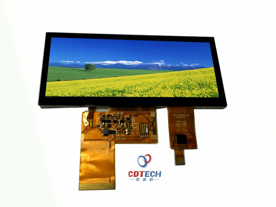 S046QWV05NS-DC02 4.6 inch With CTP strip screen, 800*320, 400nits ...