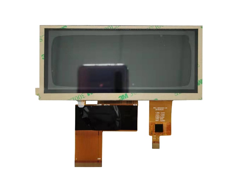 S046QWV11HS-DC02 4.6 inch 800x320 Bar type color TFT LCD with Mutil ...
