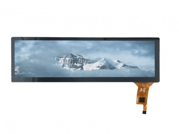 S088GWX08NB-DC08 8.8inch 1280*320, With CTP, 320nits , 40pins , RGB ...