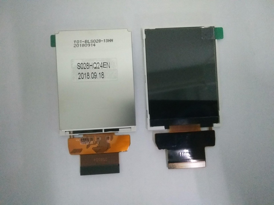 S028HQ24EN 2.8 Inch 240*320 TFT LCD Display With Standard RTP ...