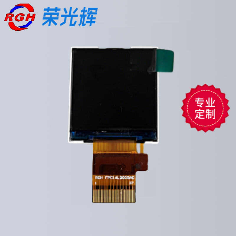 RT14LQ005A 1.4-inch 128x128 TFT LCD Display, 200 Nits Brightness, 27 ...