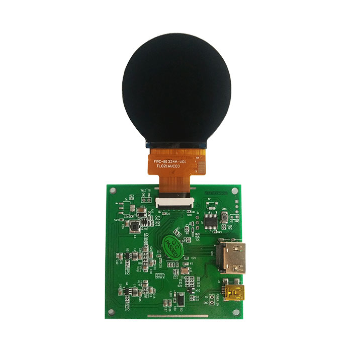 TH021WVH04 TDO HDMI to MIPI 2.1inch 480x 480 round lcd display with ...