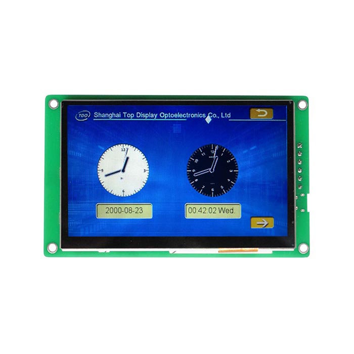 TY043WQH11 TDO UART display 4.3 inch 480*272 ips touch lcd with rs485 ...
