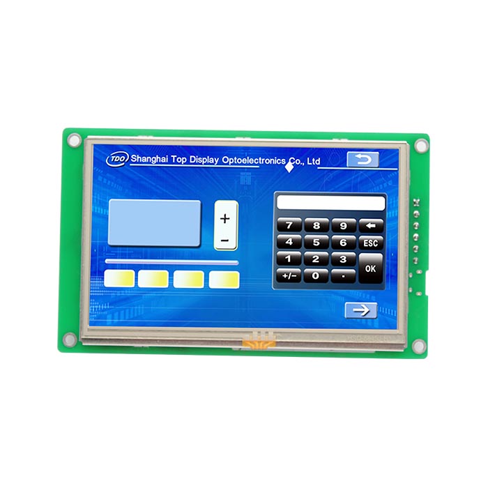 TY043WQH11 TDO UART display 4.3 inch 480*272 ips touch lcd with rs485 ...
